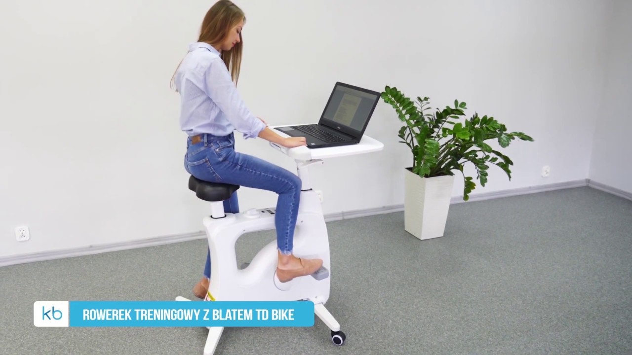 Biurowy rower treningowy Ergosolid TD-Bike do Biura Pracy Nauki Zabawy ...