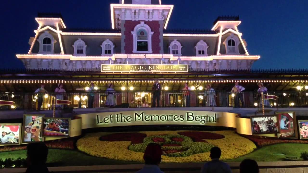 Magic Kingdom Opening Ceremony - YouTube