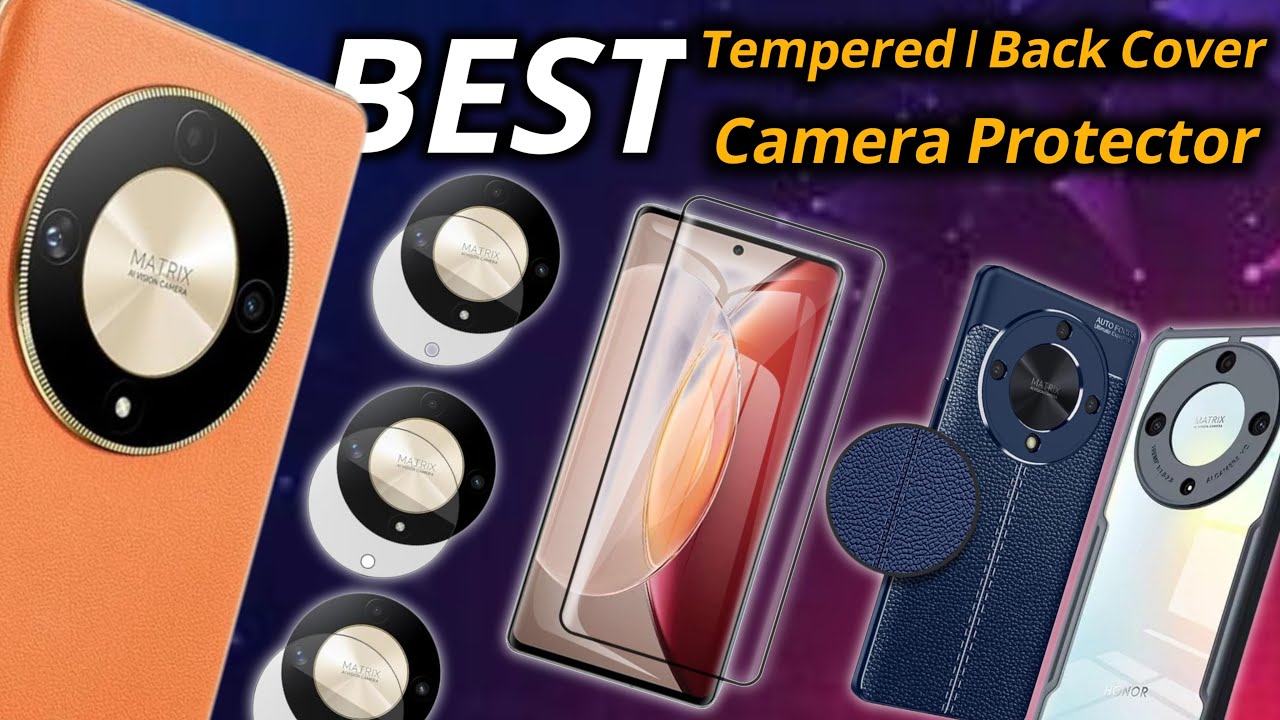 Honor X9B 5G Tempered Glass,Back Cover | Honor X9B 5G Camera Protector ...