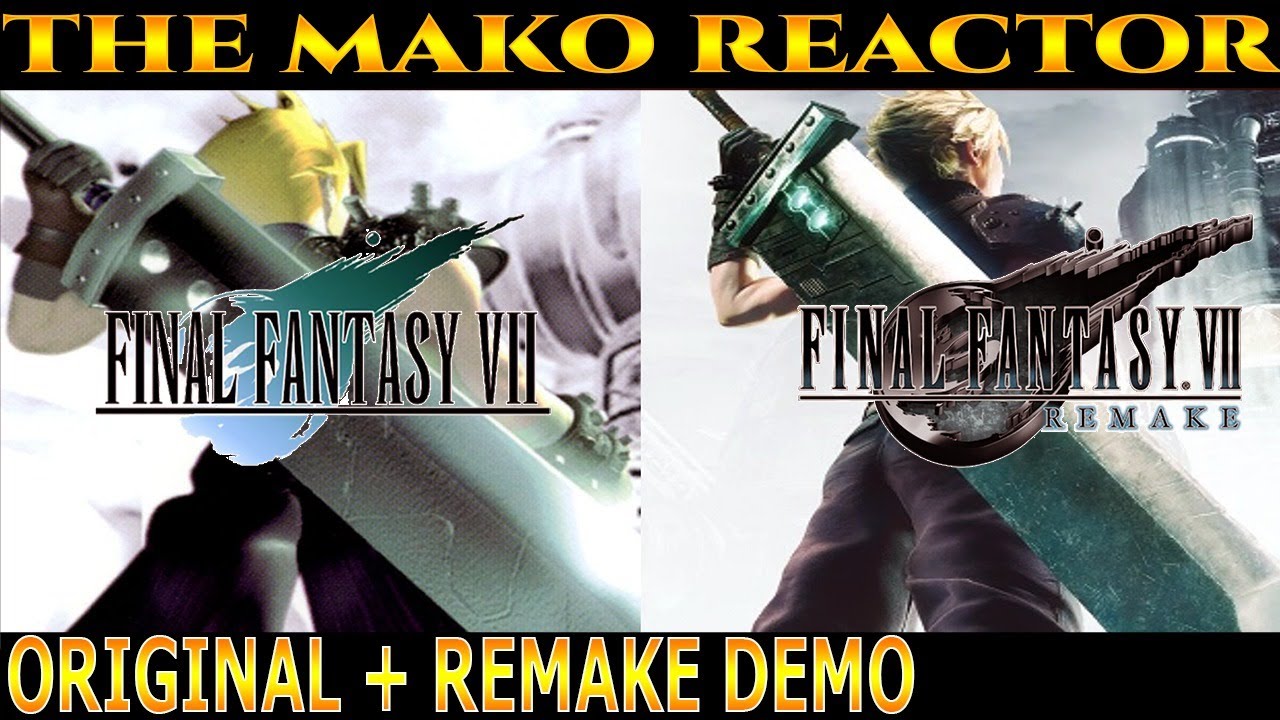 FFVII REMAKE DEMO + ORIGINAL (Livestream) THE MAKO REACTOR - YouTube