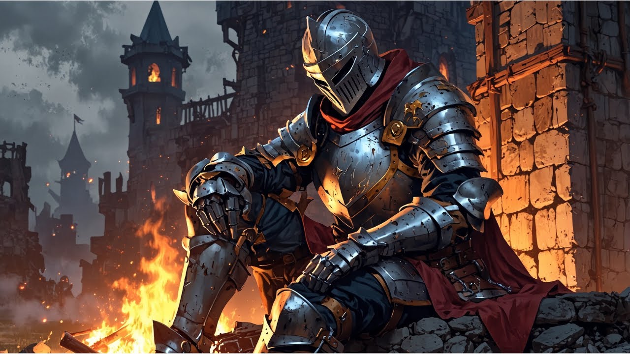 The Sentinel’s Rest A Knight’s Vigil at the Edge (Medieval Ambient ...
