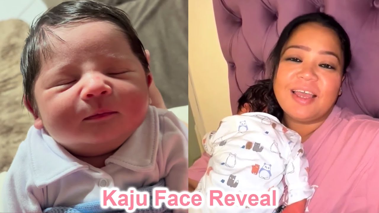 Bharti Singh 2nd Baby Kaju Face Reveal 🥰🥰🥰 - YouTube