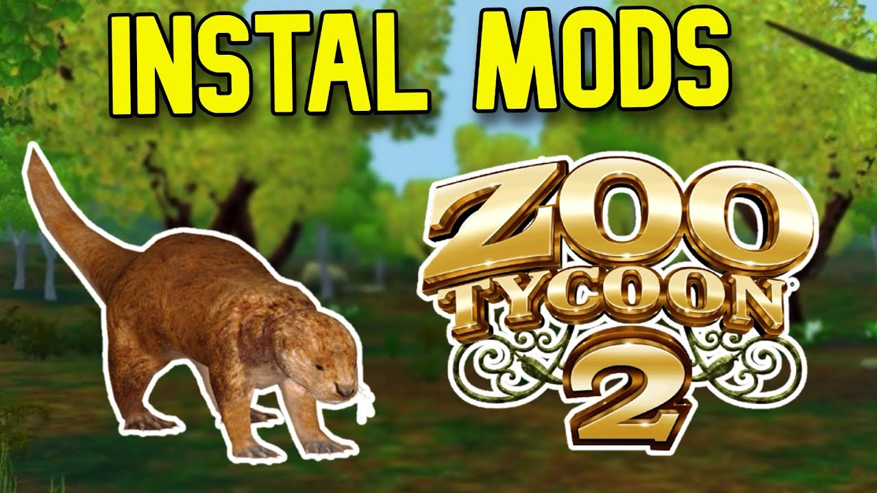 How to install mods in zoo tycoon 2 - YouTube