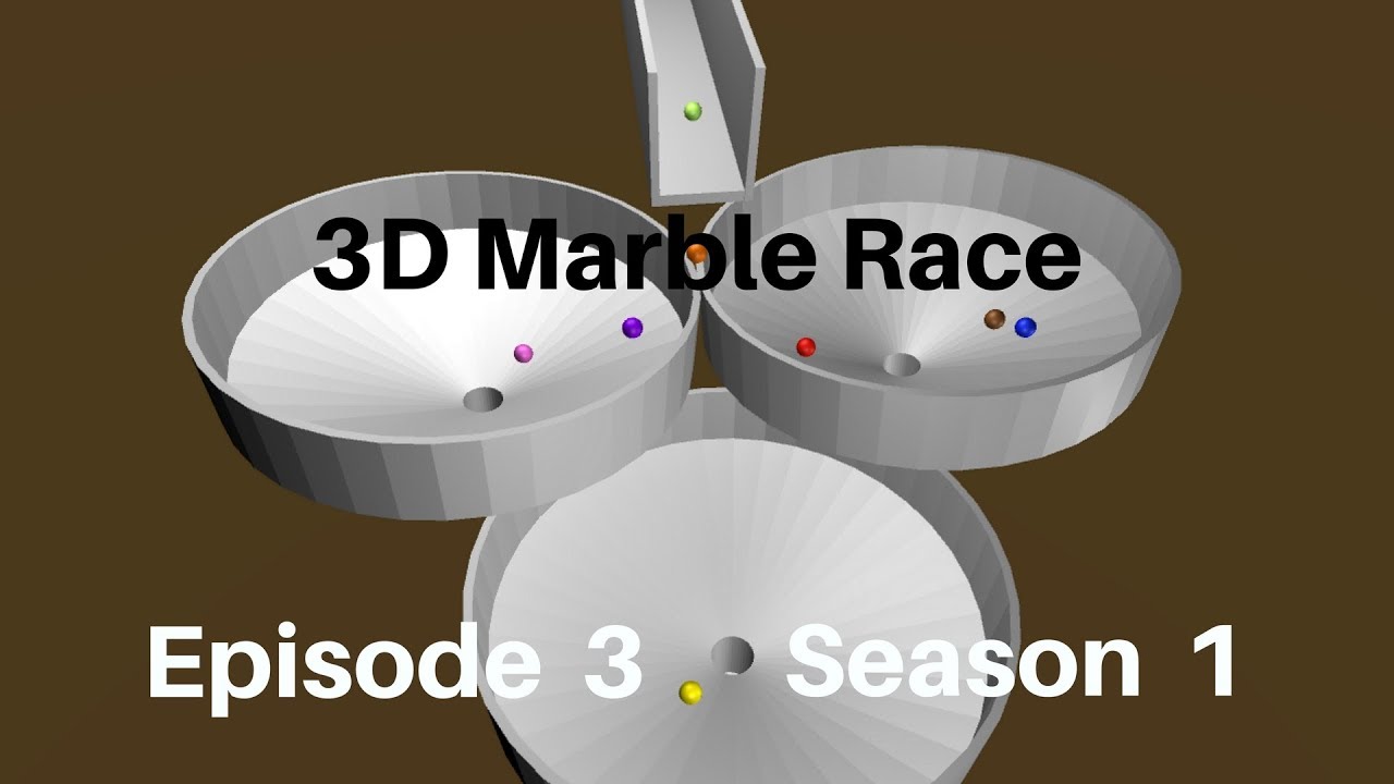 The 3D Marble Race Ep3 S1 - YouTube