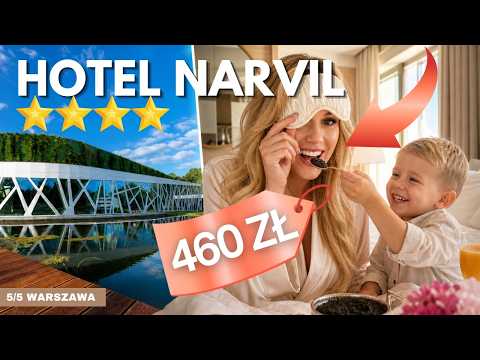 KAWIOR i LUKSUSOWA noc w hotelu NARVIL dla rodzin z DZIEĆMI w Serocku pod Warszawą
