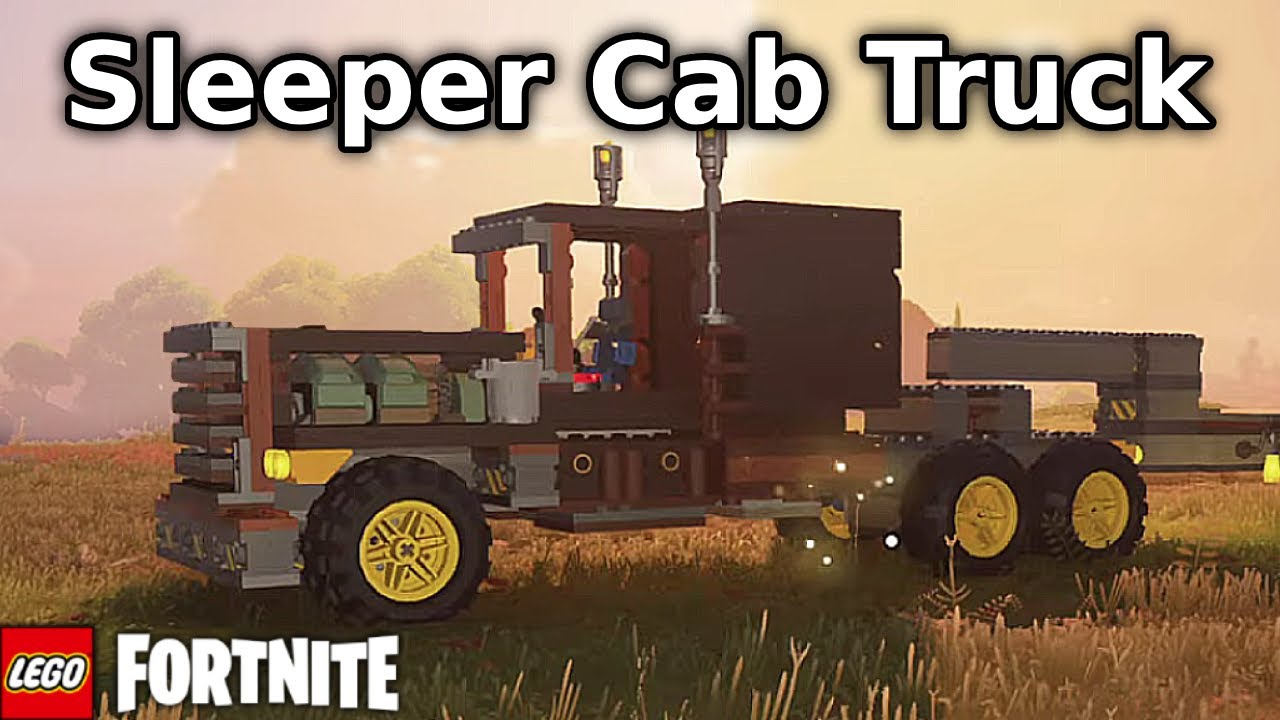 Tutorial - Sleeper Cab Truck | LEGO Fortnite - YouTube