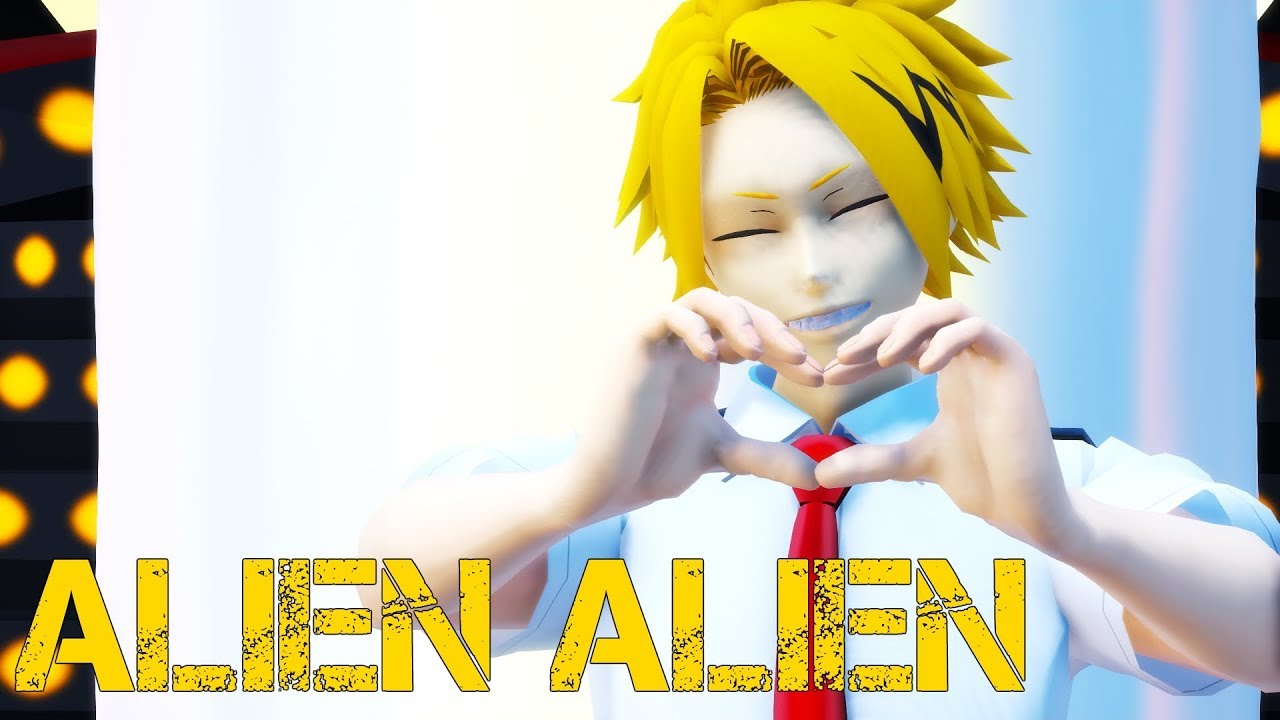 【MMD BNHA】エイリアンエイリアン 『Kaminari Denki』 - YouTube