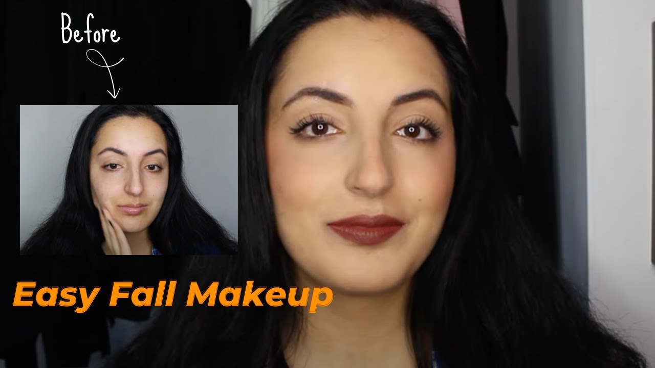Easy Fall Makeup Tutorial! - YouTube