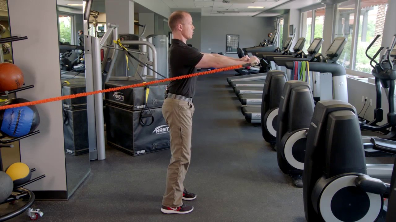 How to do a Pallof Press - YouTube