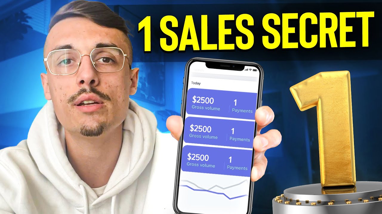 #1 Sales Secret I Use To Sign $2,500 Per Month SMMA Clients - YouTube