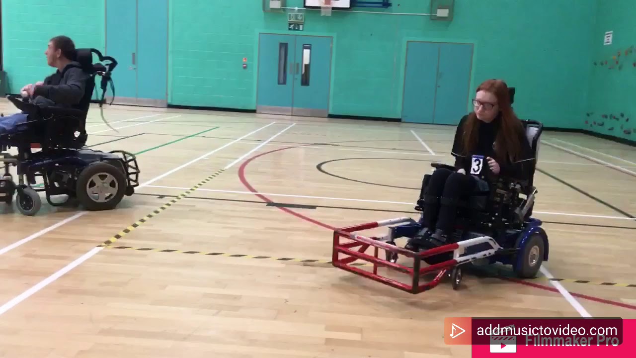 Powerchair Football - Training Session - YouTube