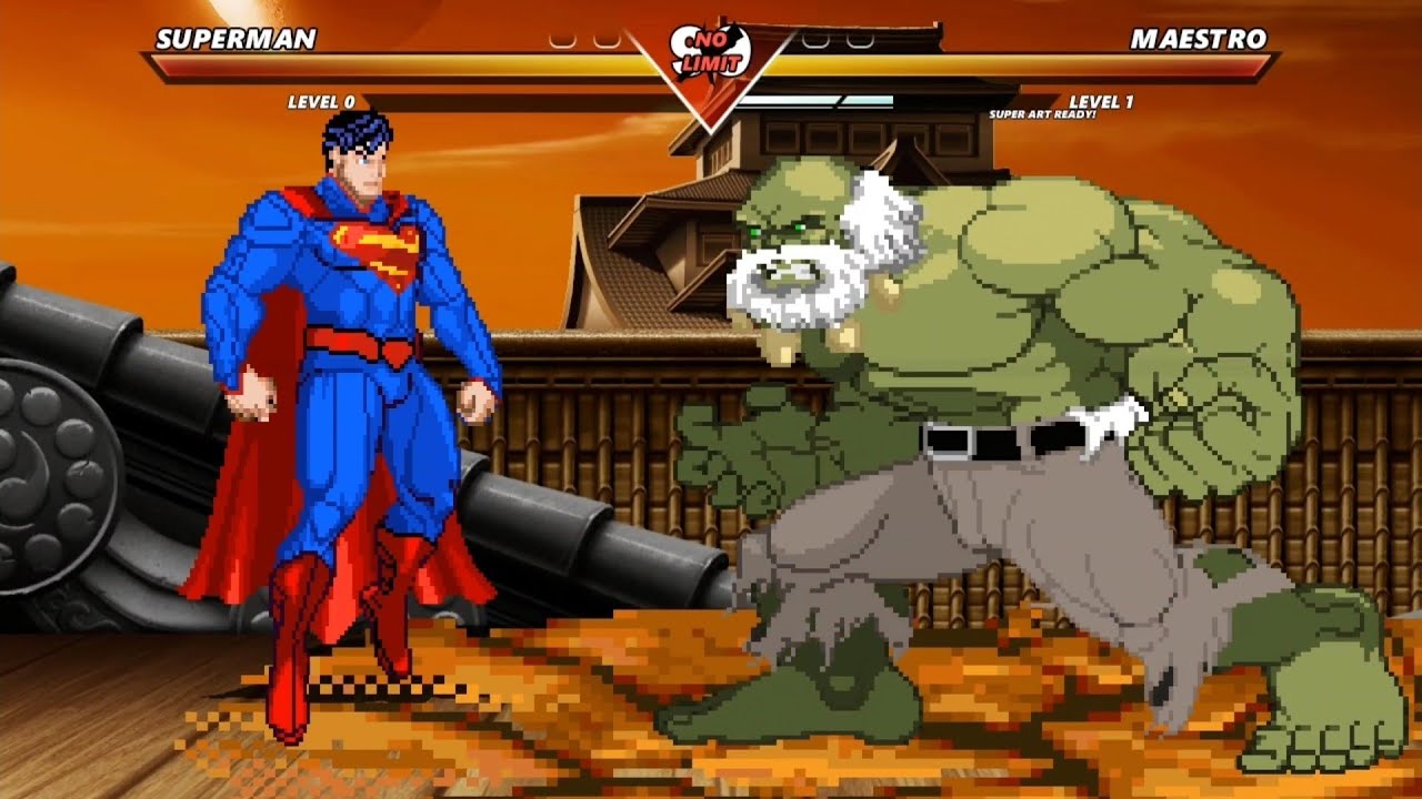 SUPERMAN vs MAESTRO - Highest Level Incredible Epic Fight! - YouTube