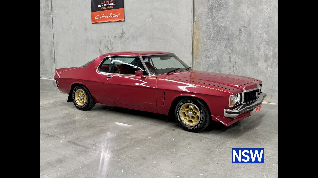 1976 Holden HX LE Monaro V8 308 5.0L Auto Coupe - YouTube