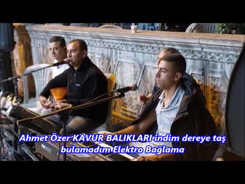 Ahmet Özer KAVUR BALIKLARI indim dereye taş bulamadım Elektro Bağlama