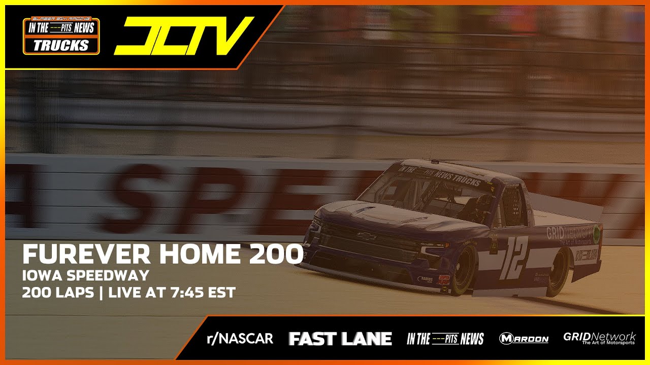 iRacing // BSR ITPN Trucks Series Furever Home 200 at Iowa Speedway ...