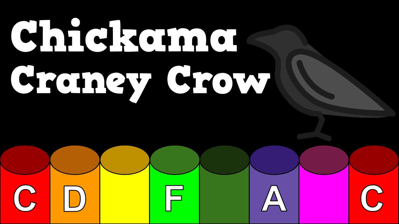 Chickama Craney Crow - Boomwhacker Play Along - YouTube