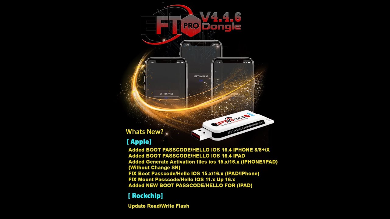 EFT Pro Dongle update 4.4.6 is released / Amazing Update More full ...