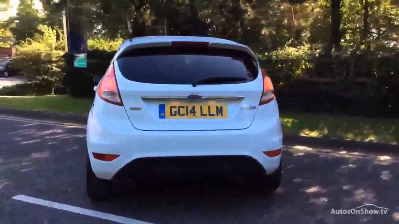 FORD FIESTA TITANIUM WHITE 2014 - YouTube