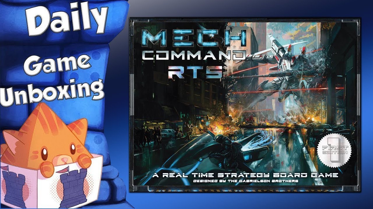 Daily Game Unboxing - Mech Command RTS - YouTube