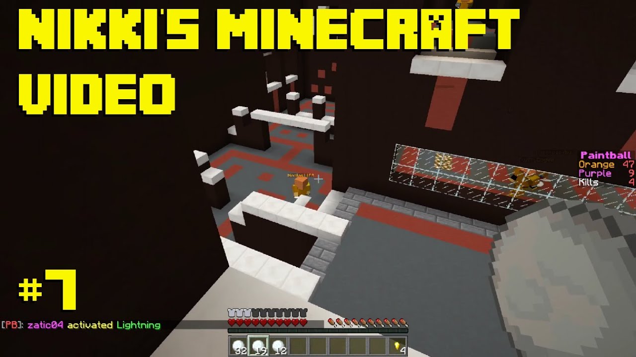 Nikki's Minecraft Video: Episode 7, Mini Games - YouTube
