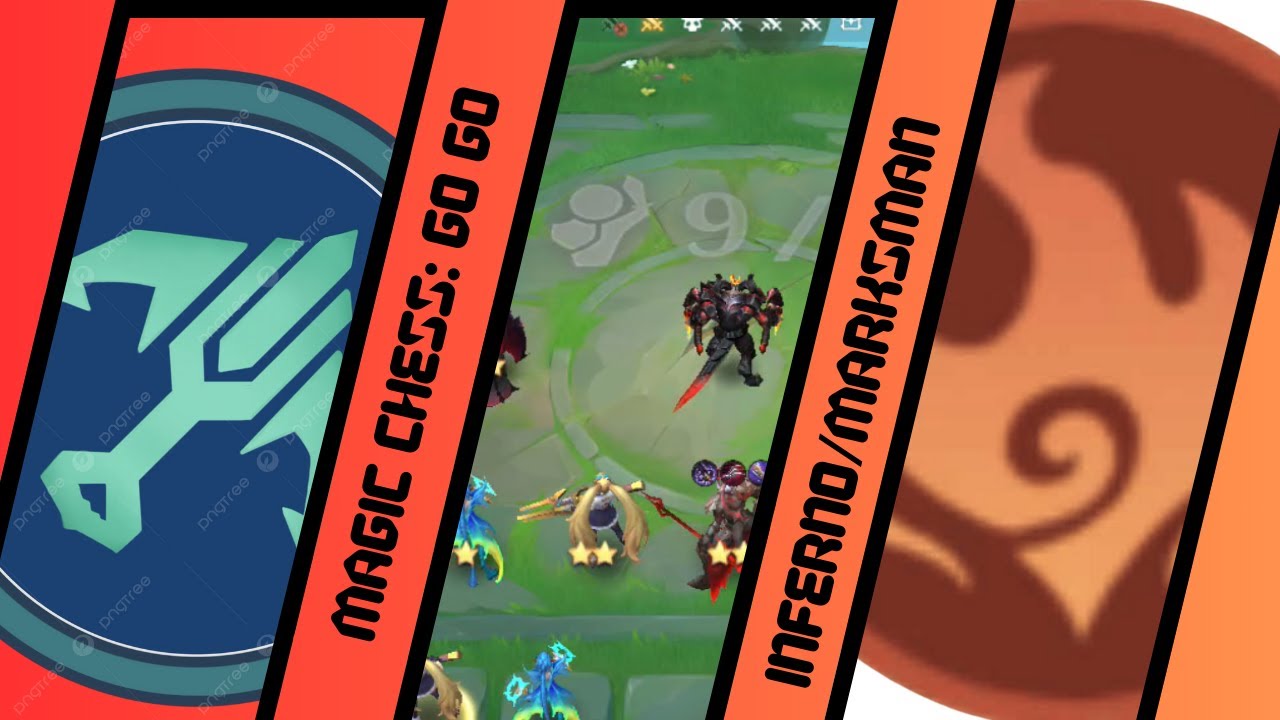 MAGIC CHESS:GO GO (INFERNO/MARKSMAN) **LEGEND RANK GAMEPLAY** - YouTube
