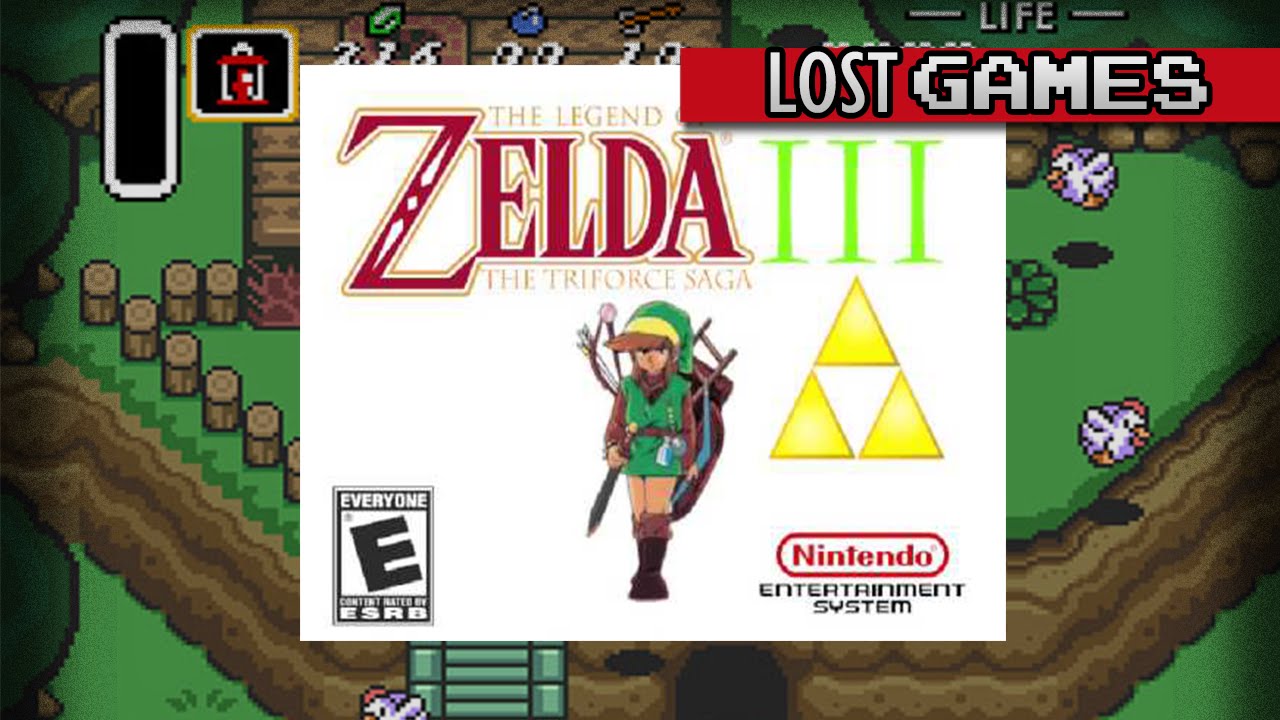Lost Games - The Legend of Zelda III The Triforce Saga - YouTube