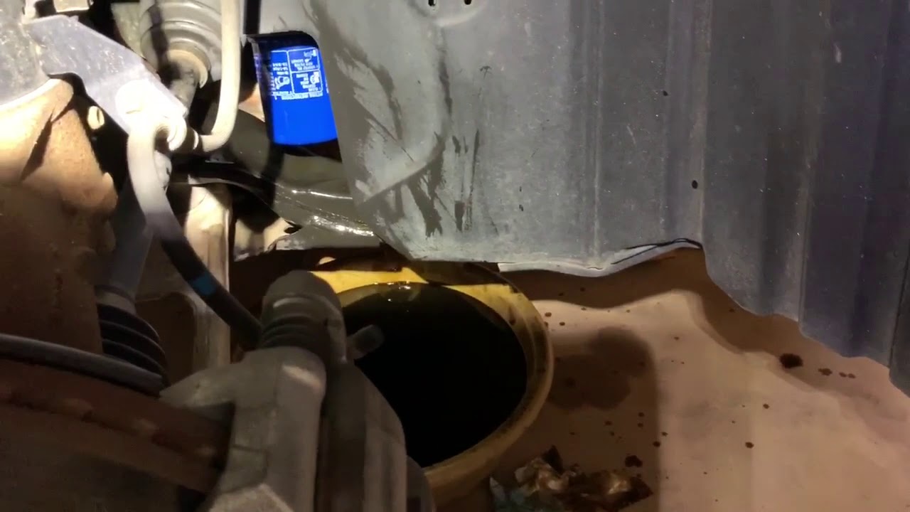Oil filter tip - 2017 Honda Ridgeline - YouTube