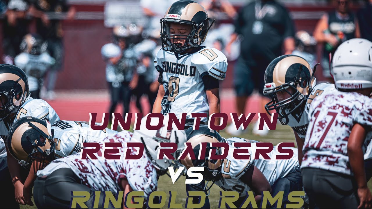 Uniontown Red Raiders v Ringgold Rams (7u Youth Football) - YouTube