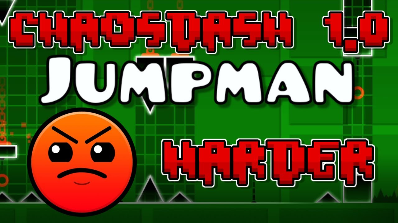 Geometry Dash - "Jumpman (7th Main Level)" (ChaosDash 1.0) (3 Coins) (Showcase) - YouTube
