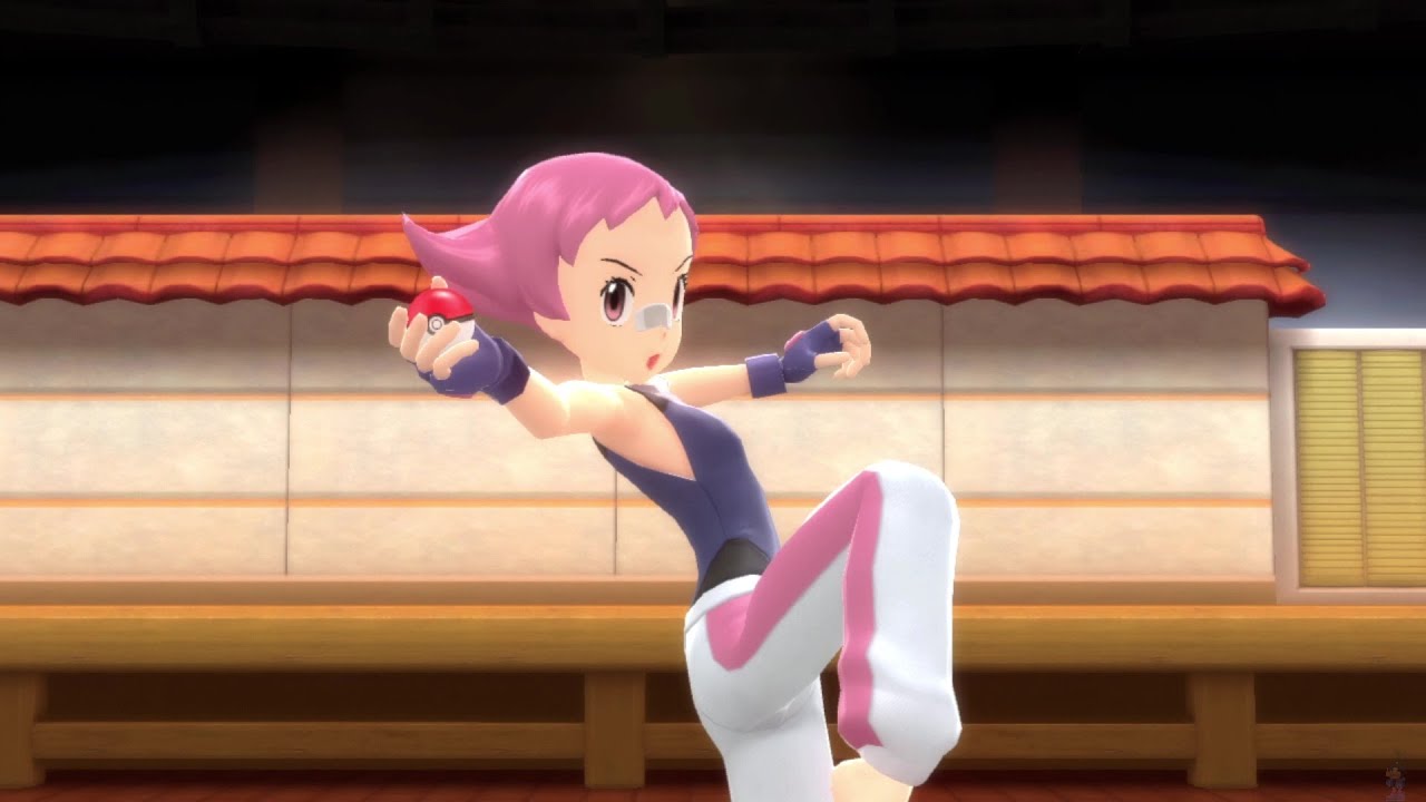 Pokemon Shining Pearl (28)- Gym Leader Maylene - YouTube