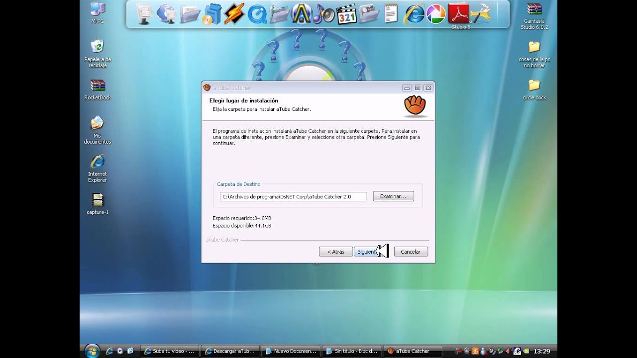 como descargar gratis a tube catcher - YouTube