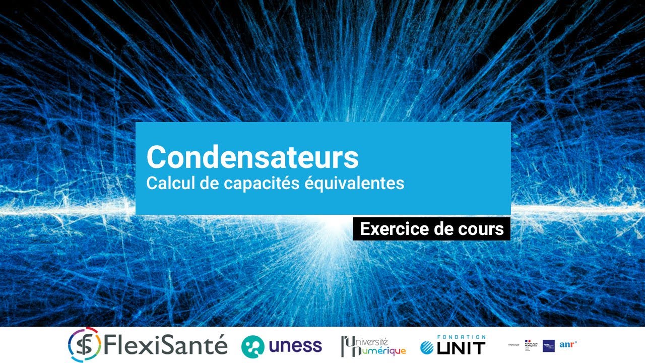 Condensateurs : exercice de cours - YouTube