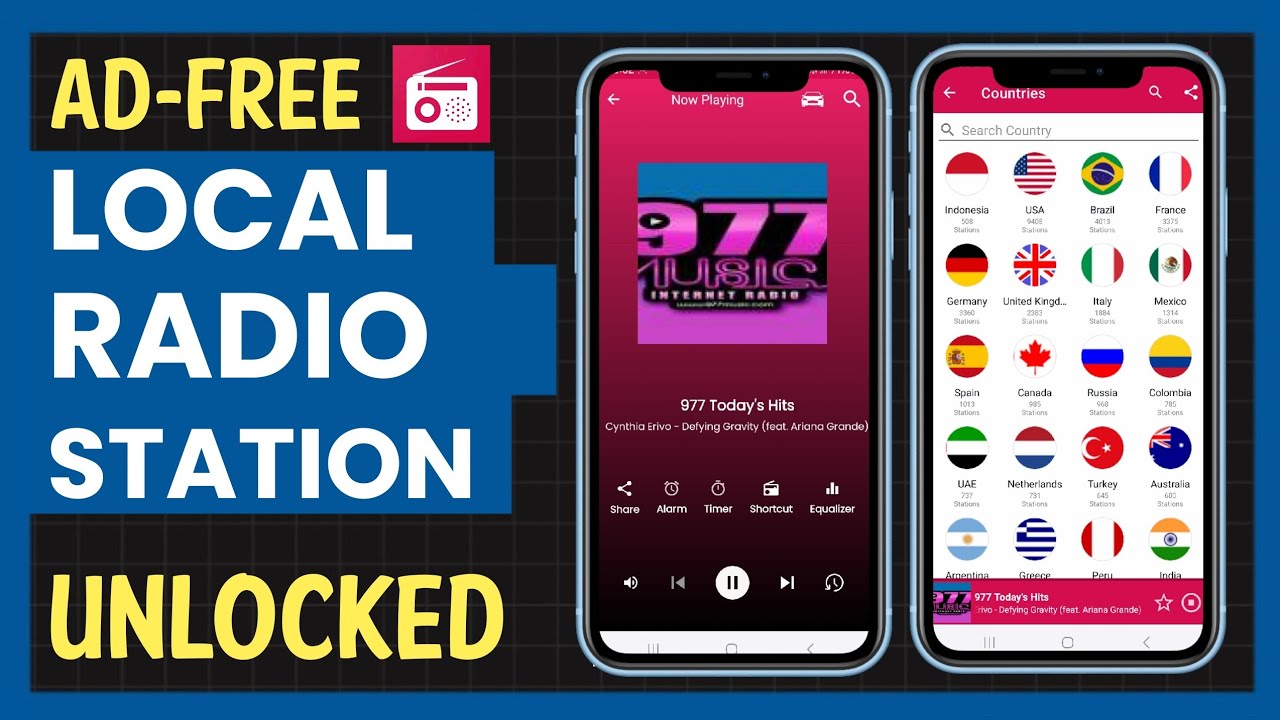 Best Free Local Radio Stations App for Android - YouTube