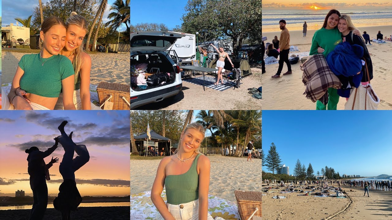 VLOG | The girls take on camping | KAITLYN MURRAY - YouTube