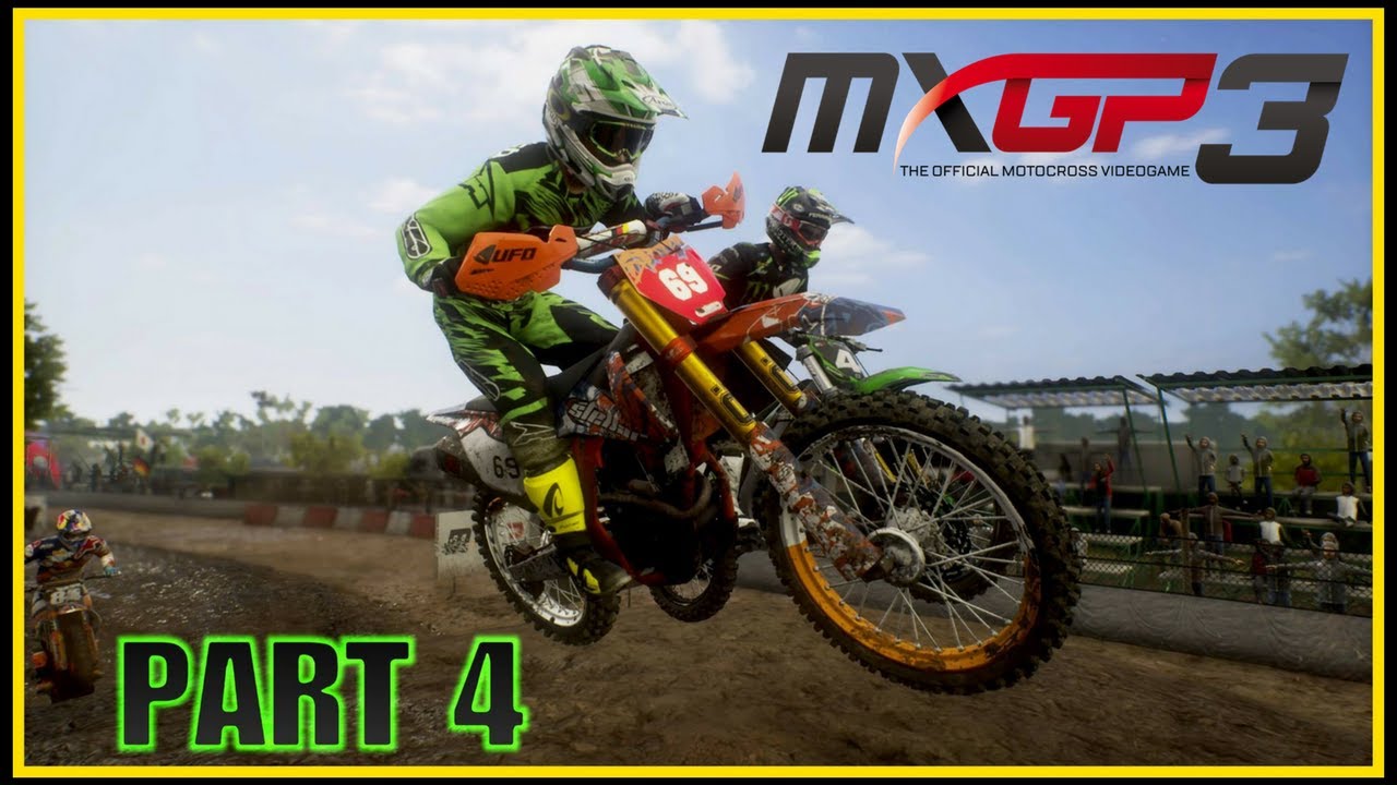 MXGP 3 GAMEPLAY PART 4 | SECOND BEST! | CAREER MODE (FULL GAME) PS4 PRO ...