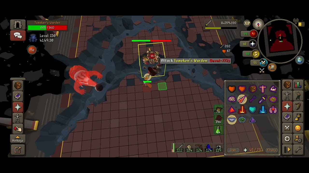 OSRS Toa 150 solo Mobile - YouTube