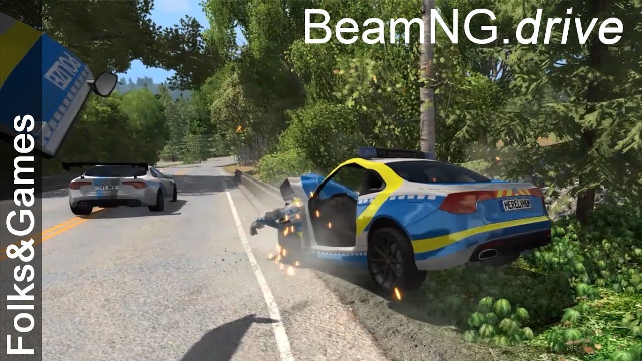 BeamNG - Cat and Mouse - Folks & Games - YouTube