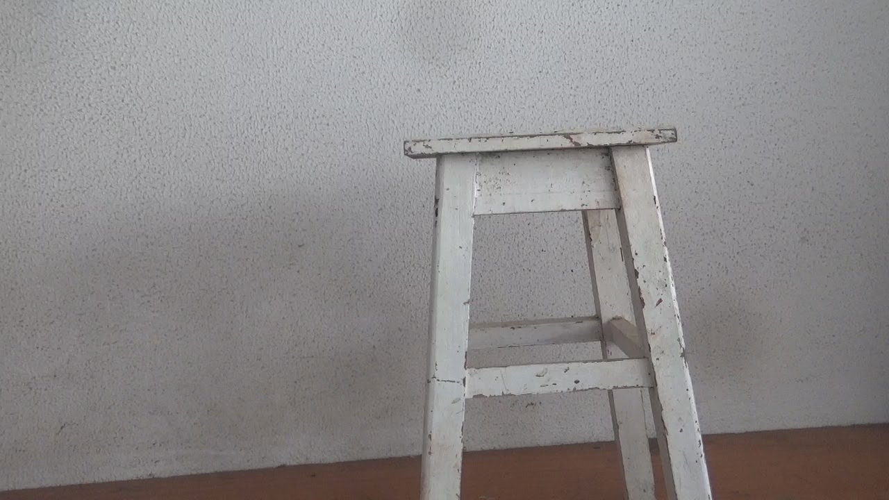 Old Stool (Rustic) Renovation - YouTube