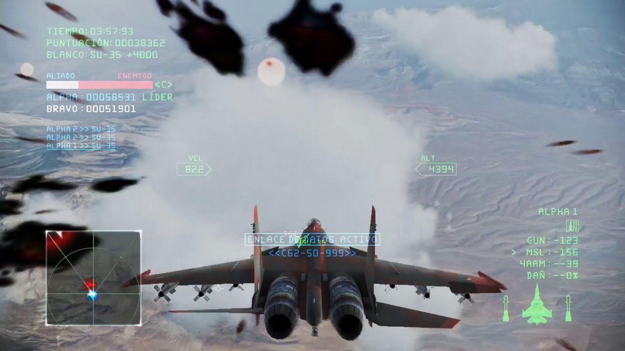 #098 Ace Combat Infinity - B7R Online [SU-33 -ST-] - YouTube