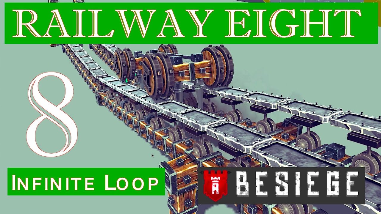 Besiege: Railway 8: A Complete Train System - YouTube