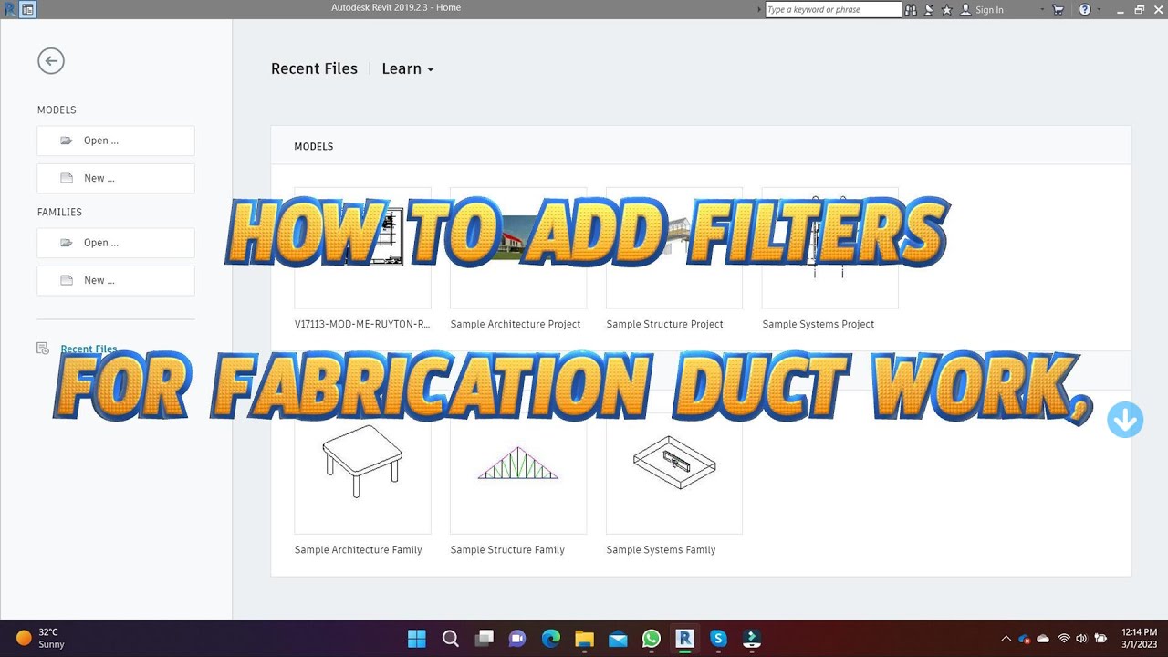 how to create filters in revit, - YouTube