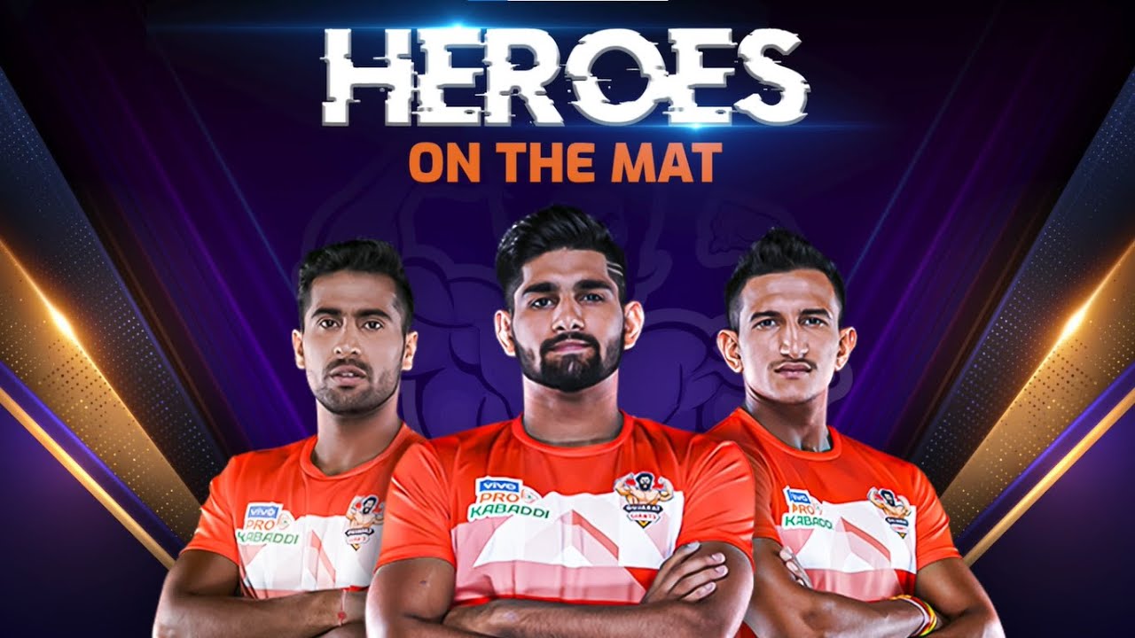 Gujarat Giants | Heroes on the Mat | vivo Pro Kabaddi - YouTube