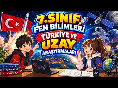 7.Sınıf Fen Bilimleri - Türkiye ve Uzay Araştırmaları #konuanlatımı