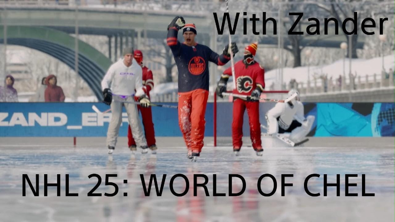 NHL 25: WORLD OF CHEL (Late Game Win) - YouTube