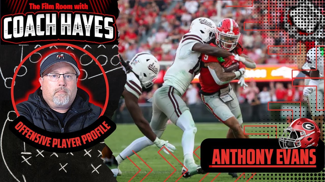UGA WR-Anthony Evans Utilization In UGA Offense: Coach Hayes Hudl - YouTube