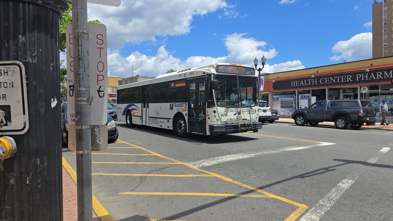 ONE Bus 6015 on the 84 (Journal Square via Bergenline) - YouTube