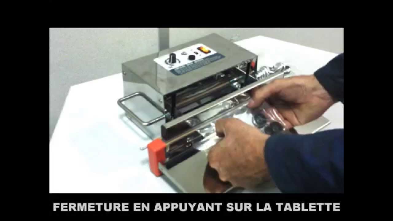 SOUDEUSE DE TABLE ET MURALE MN/300- I - YouTube