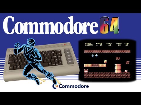 Commodore 64 Main Menu Hyperspin Theme - YouTube