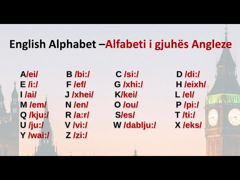 Meso Anglisht-Alfabeti i gjuhes Angleze (English Alphabet) - YouTube