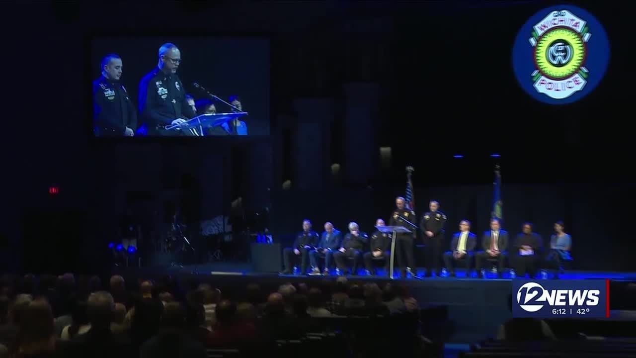 Wichita Police Academy celebrates 22 new graduates - YouTube